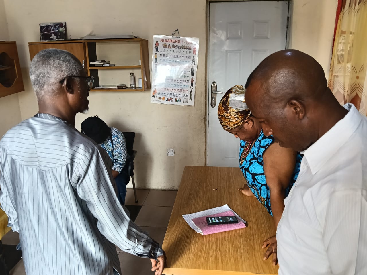 A DELEGATION FROM THE PCRC RIVERS STATE COMMAND PAID A CONDOLENCE VISIT ...